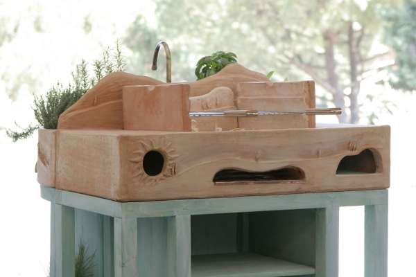 Barbecue in terracotta | Modello Siena